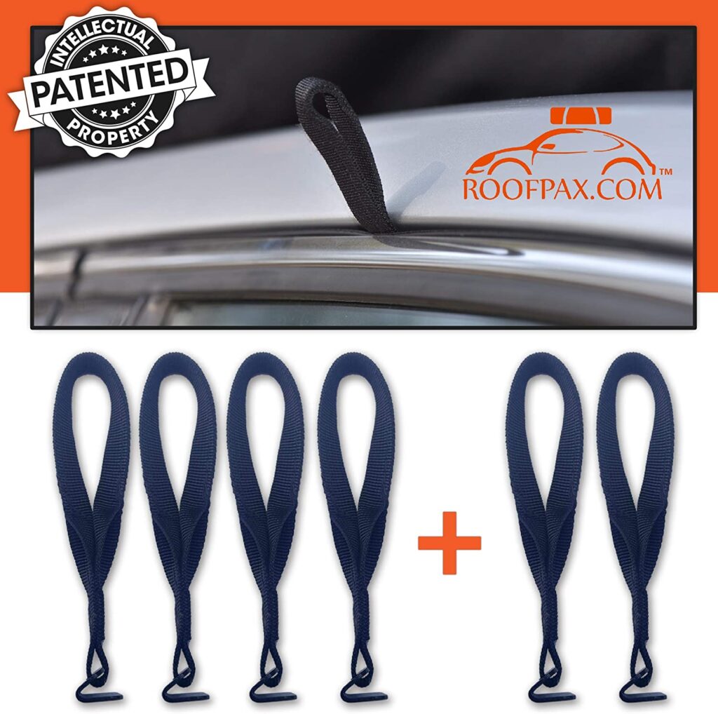 Rooftop Cargo Carrier Straps | Roof Bag Straps | RoofPax
