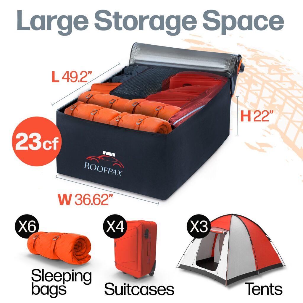 Large Cargo Bag for Car Without a Roof Rack | RoofPax