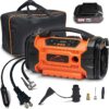 RoofPax Air Compressor for Car Tires - Tire Inflator with 3 Power Sources