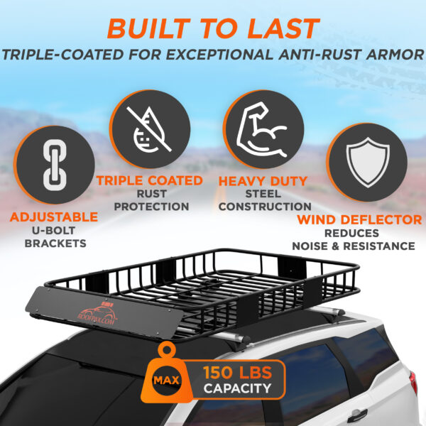 Vehicle Cargo Baskets Archives - RoofPax: Travel More - Worry Less!