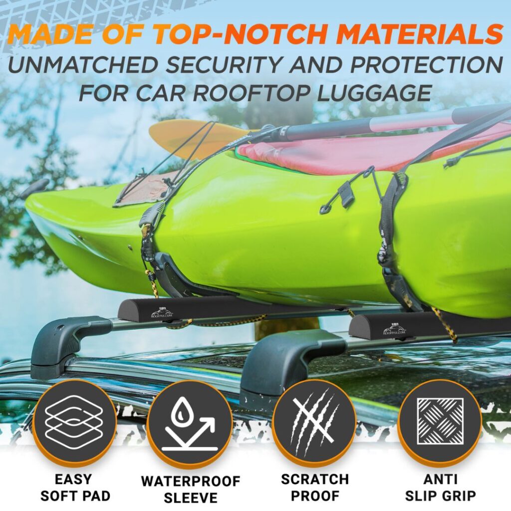 Roof Rack Soft Pads - RoofPax: Travel More - Worry Less!